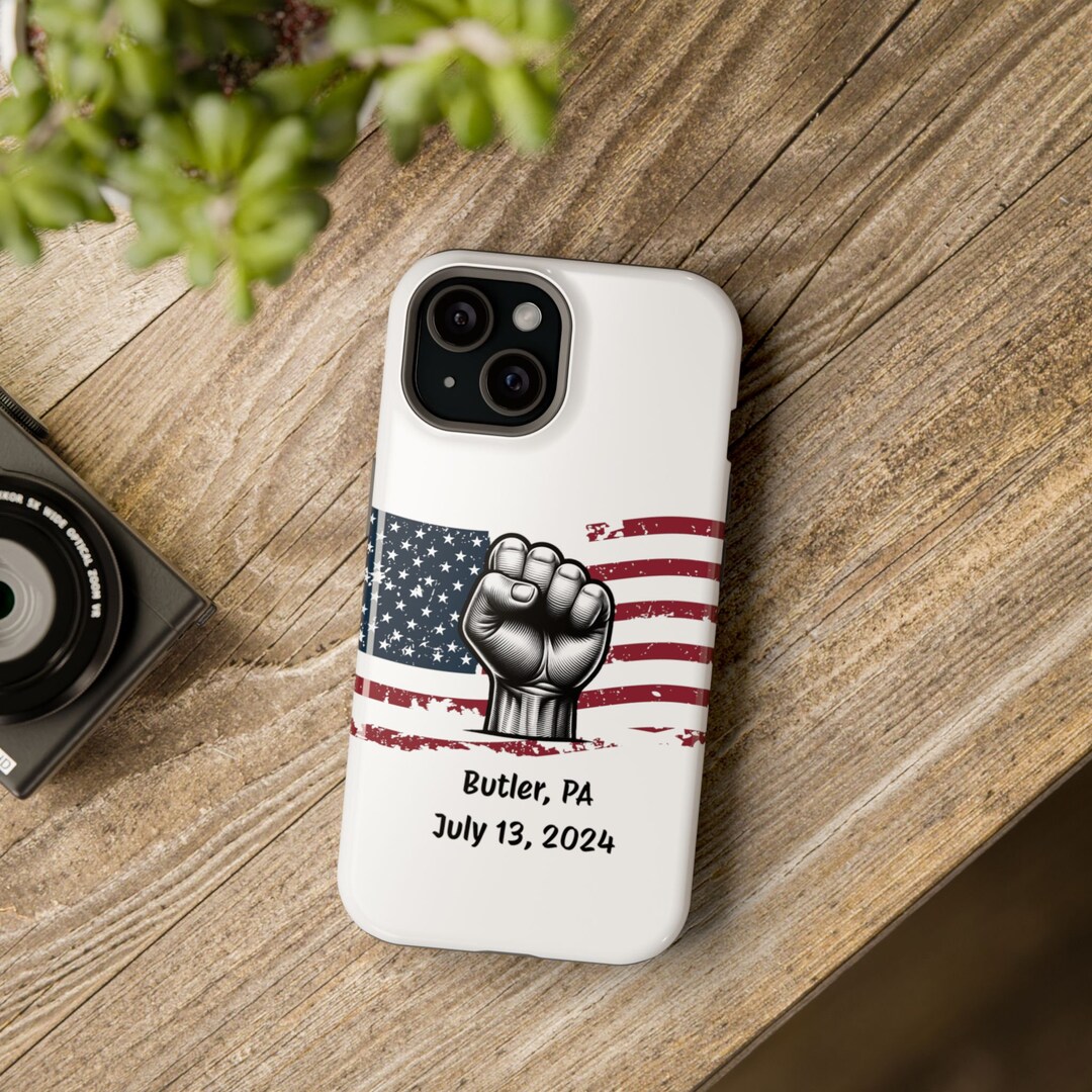 Trump Assassination Attempt 2024 Cell Phone Cover, President Phone Case ...