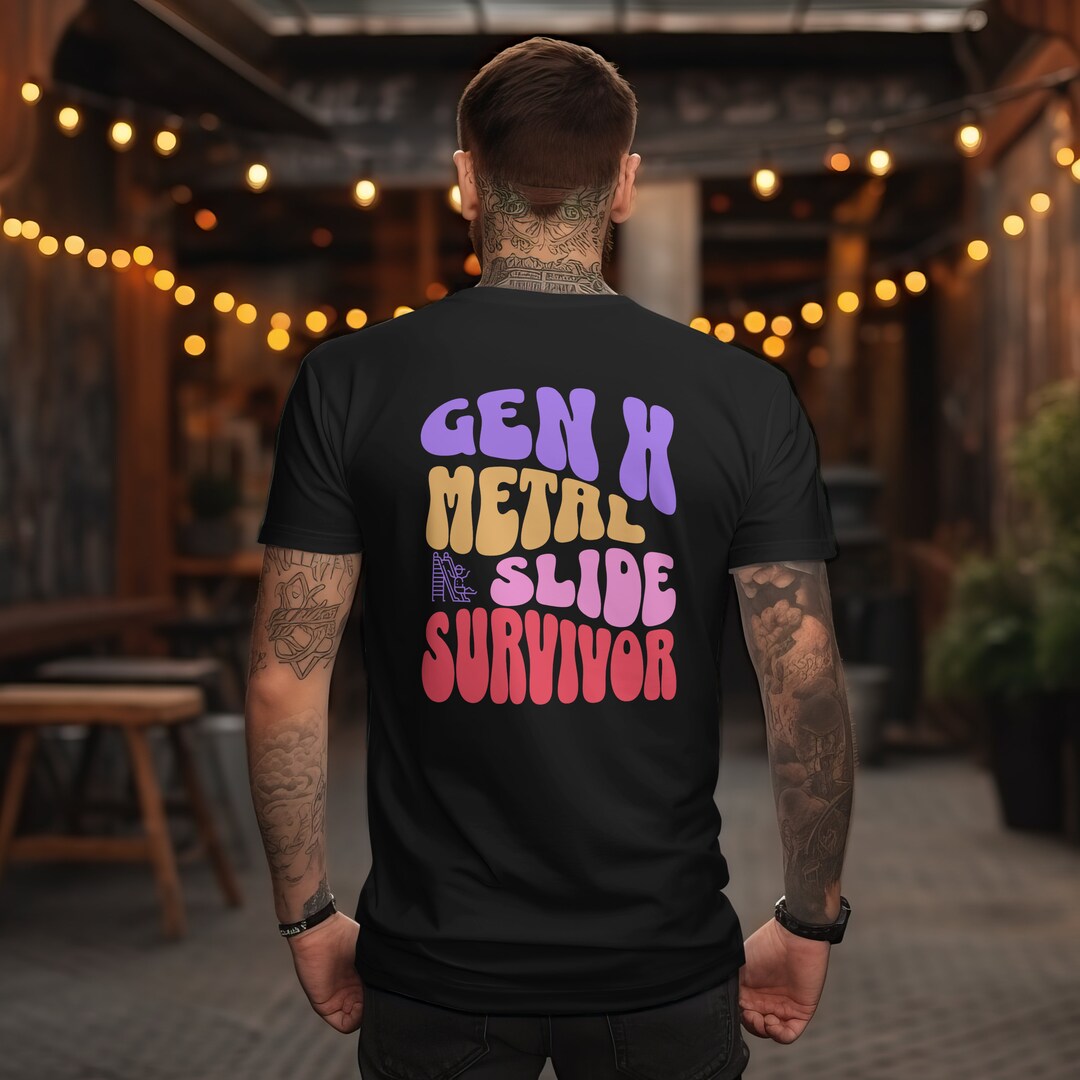 Gen X Shirt, Generation X Shirt, Generation X T-shirt, Gen X Metal ...