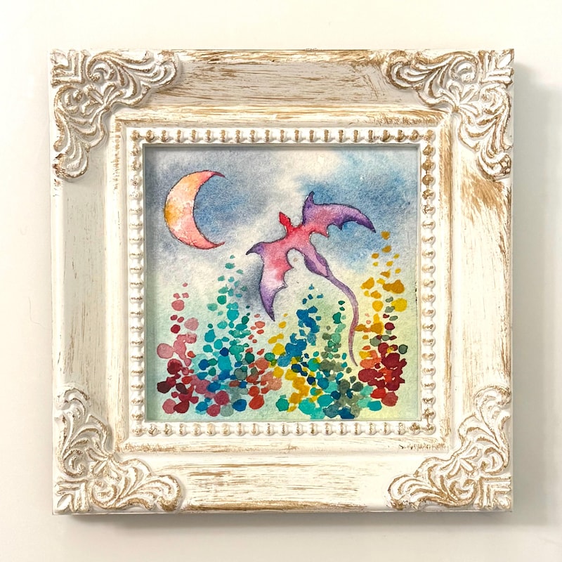 Dragon Hand Paintings - Etsy