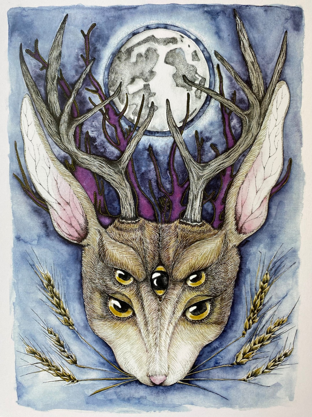 Prairie God Art Print - Etsy