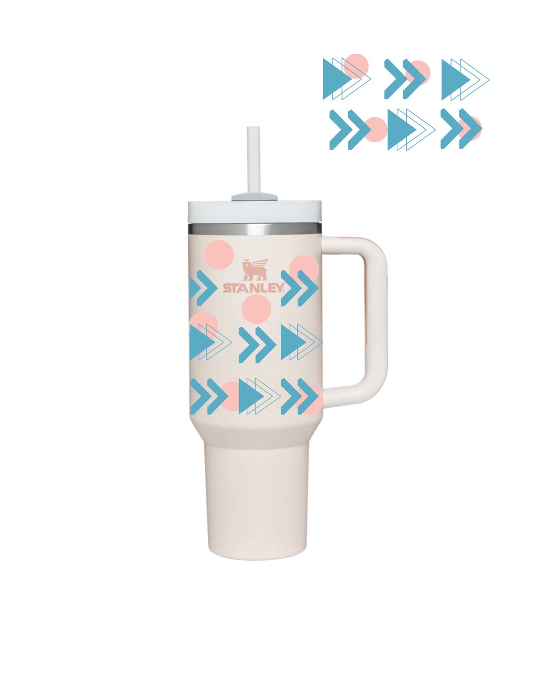 Stanley Cup Decal| Custom Tumbler Decal Design |mother’s Day Gift ...