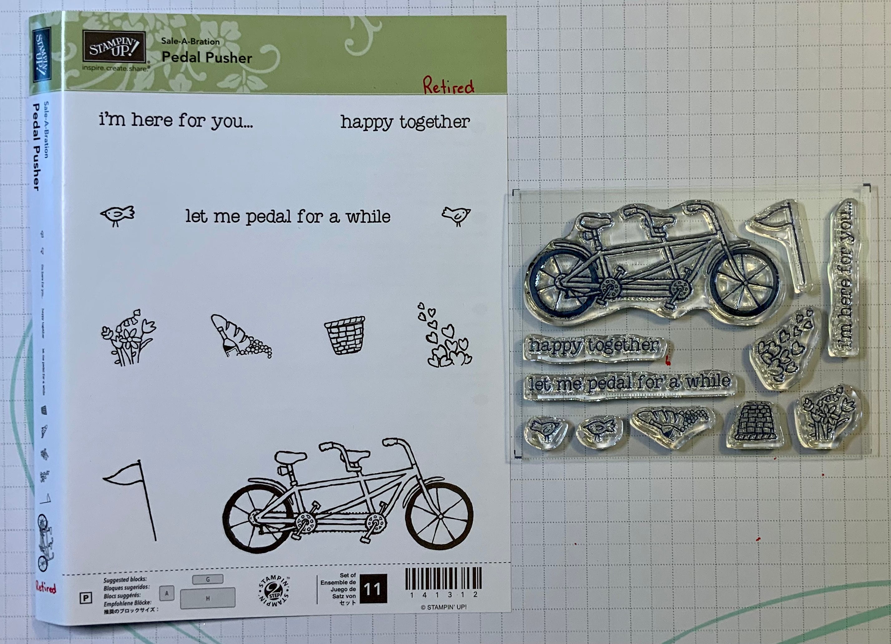 Stampin Up Stamp Setsretired Lot 2 - Etsy