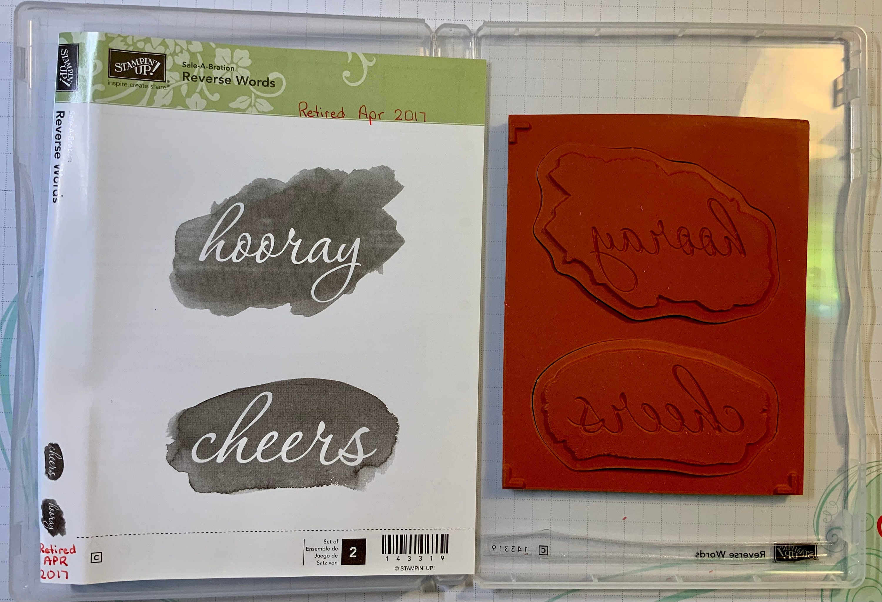 Stampin Up Stamp Setsretired Lot 2 - Etsy