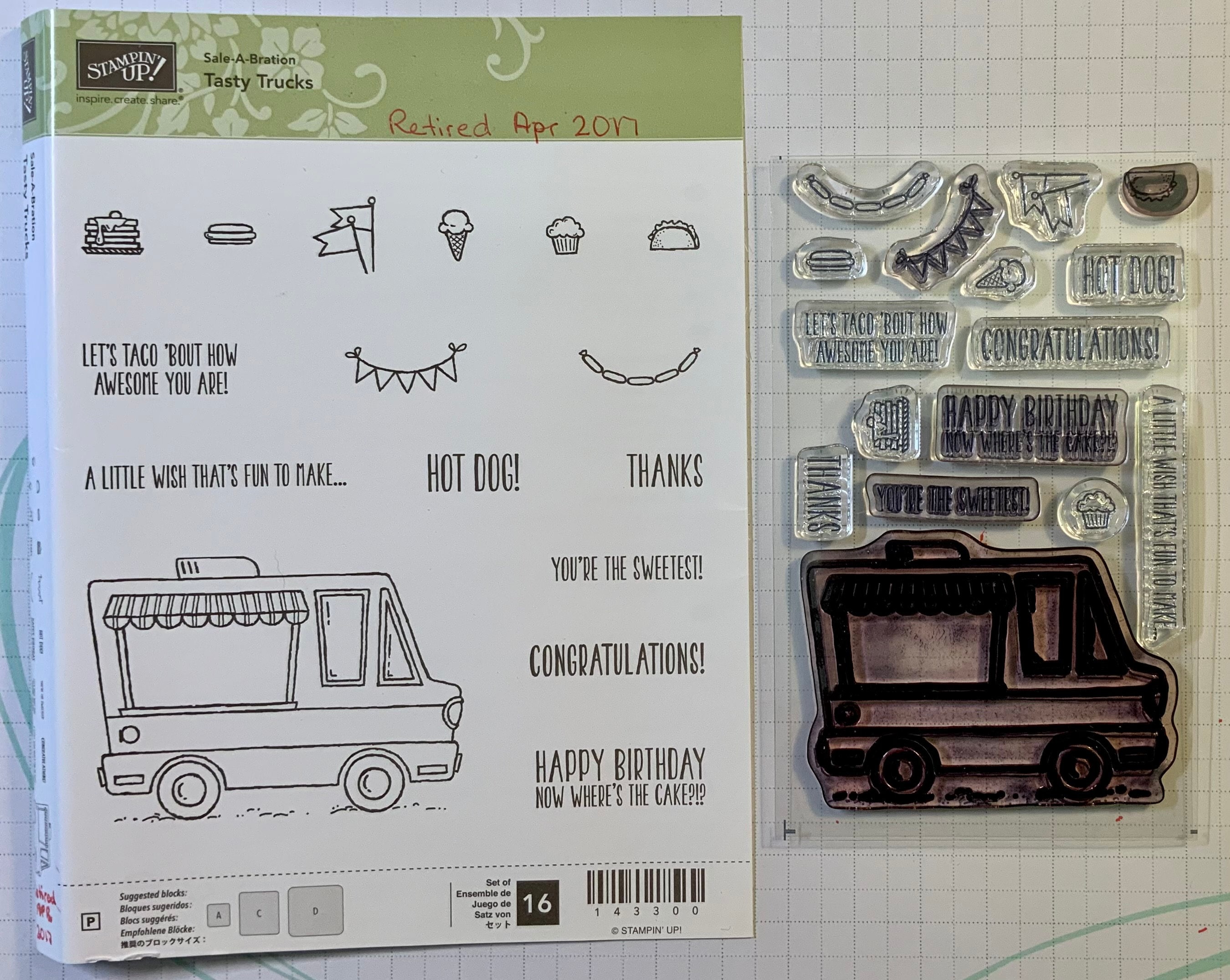 Stampin Up Stamp Setsretired Lot 2 - Etsy