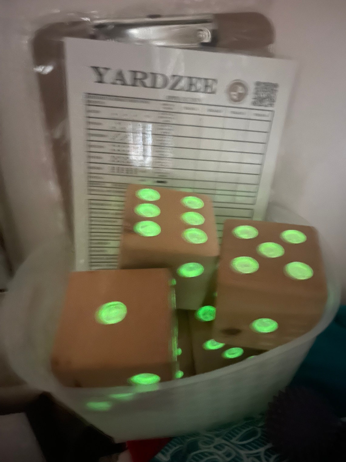 YARDZEE 4x4 Cedar Yard Game - Etsy