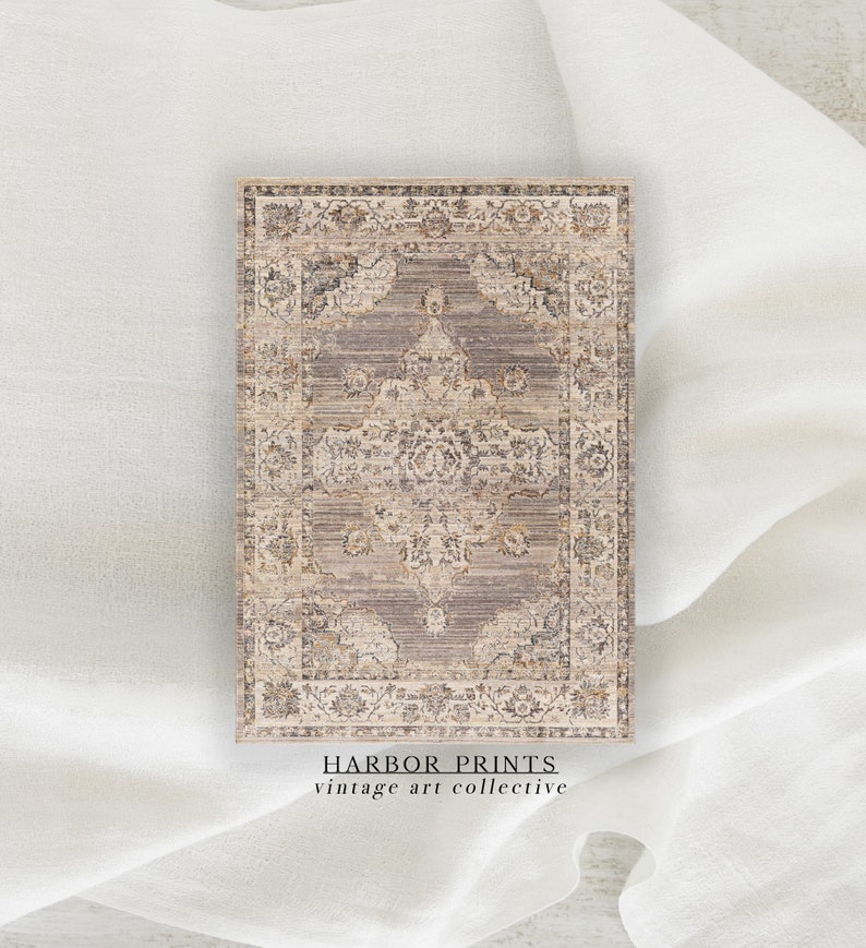 Printable Art Warm Tone Vintage Neutral Tapestry Print - Etsy