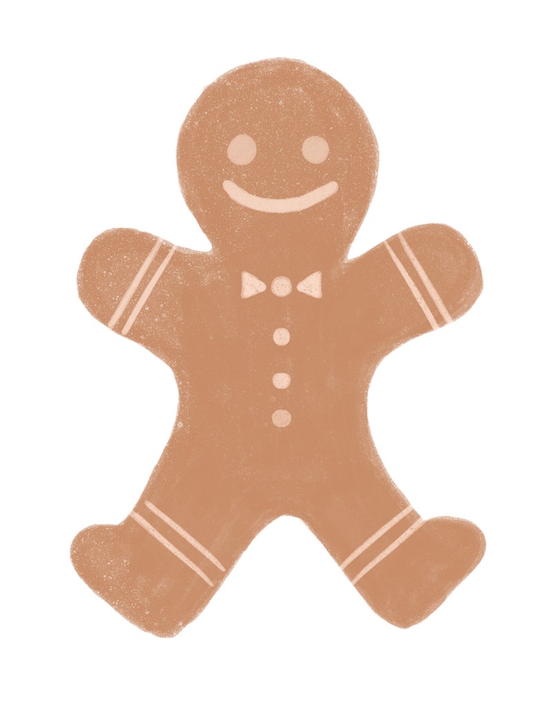 Gingerbread PNG Digital Download - Etsy
