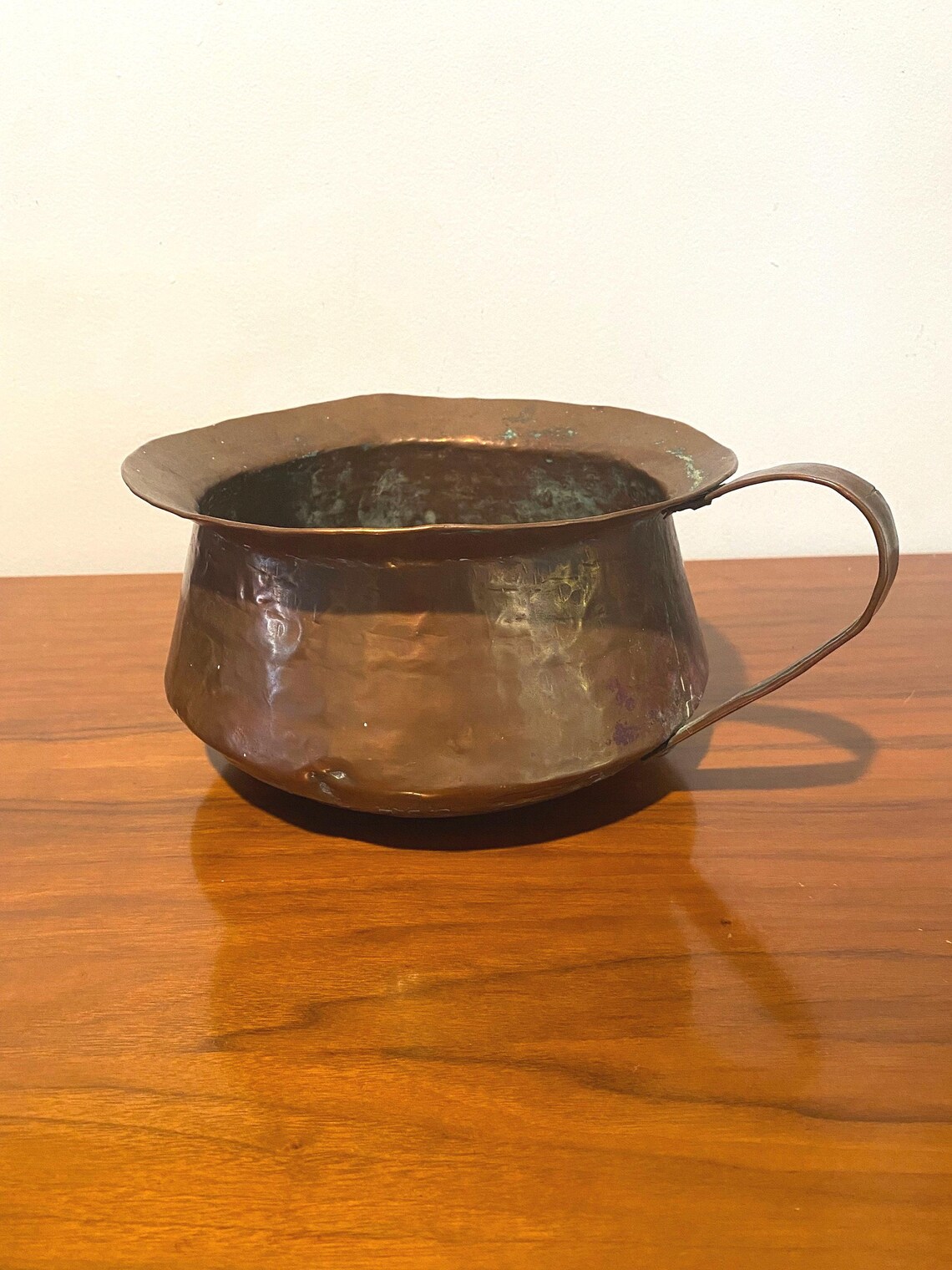 Antique Dovetailed Copper Chamber Pot Hand-wrought - Etsy
