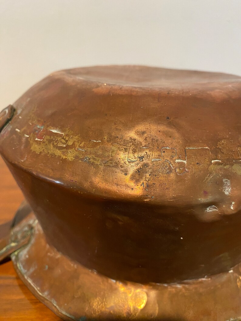 Antique Dovetailed Copper Chamber Pot Hand-wrought - Etsy