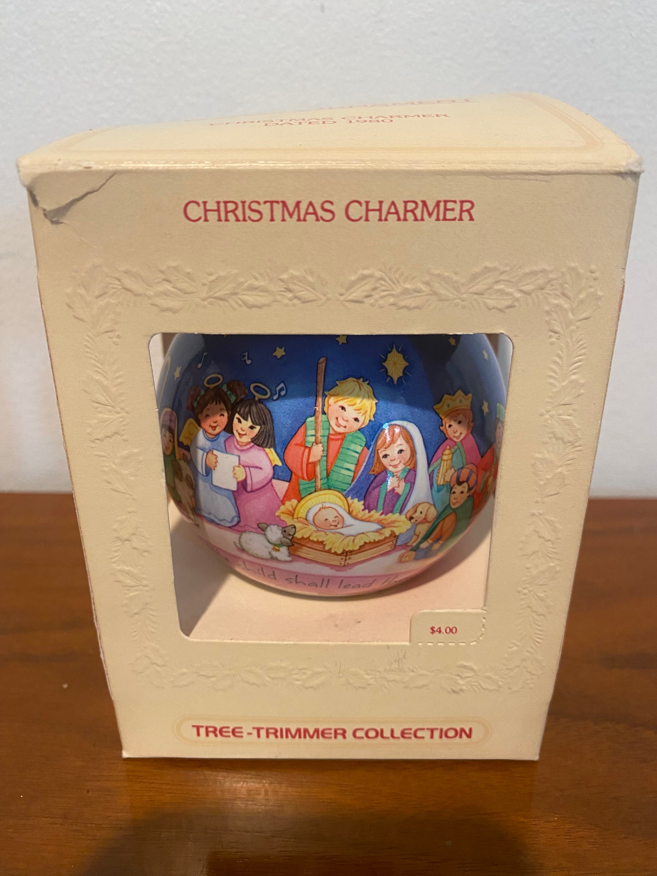 Hallmark Tree-trimmer Collection celebrate His Birth Retired Bulb ...