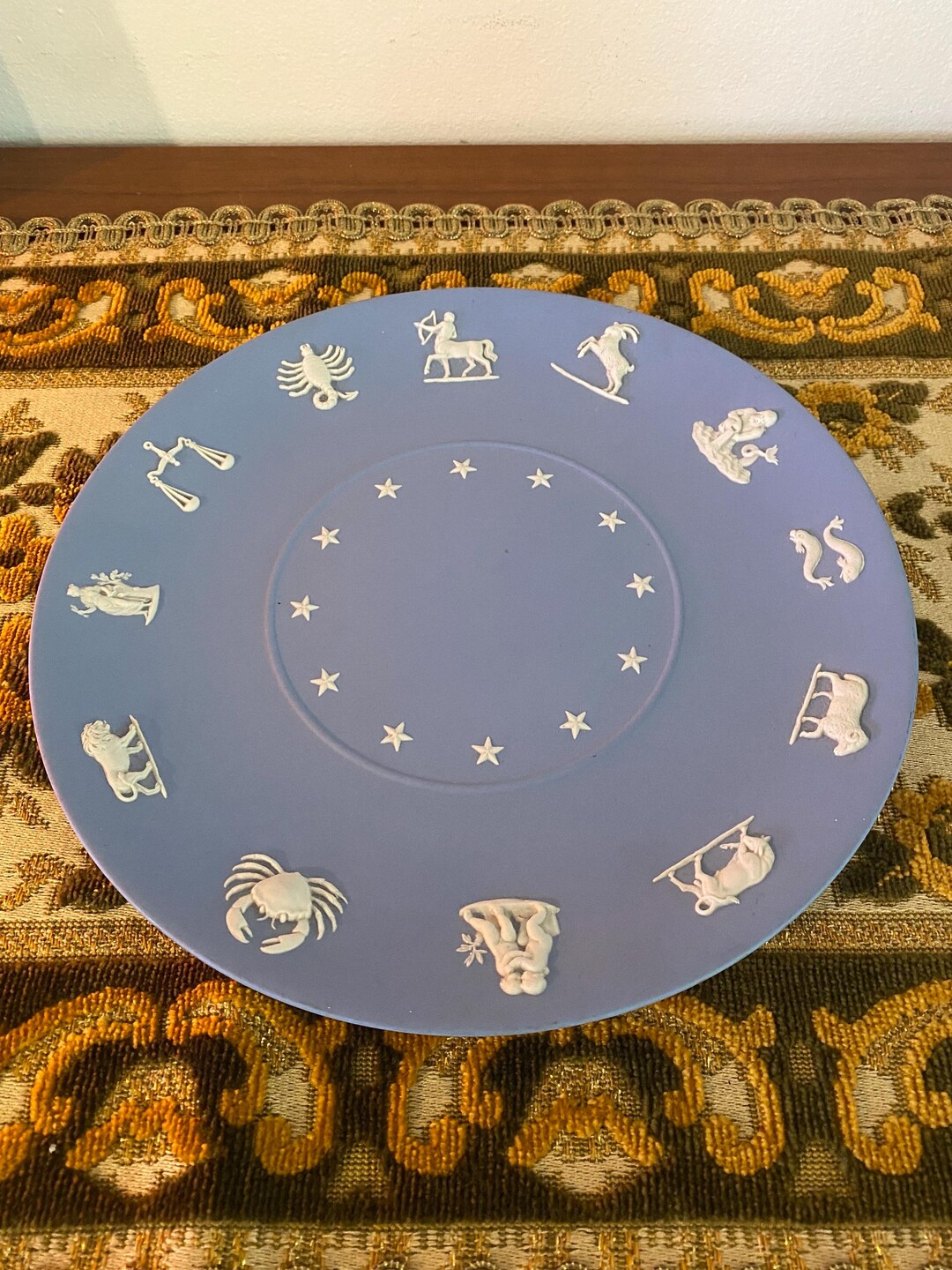 Wedgwood Jasperware Collector's Club Zodiac Plate - Etsy