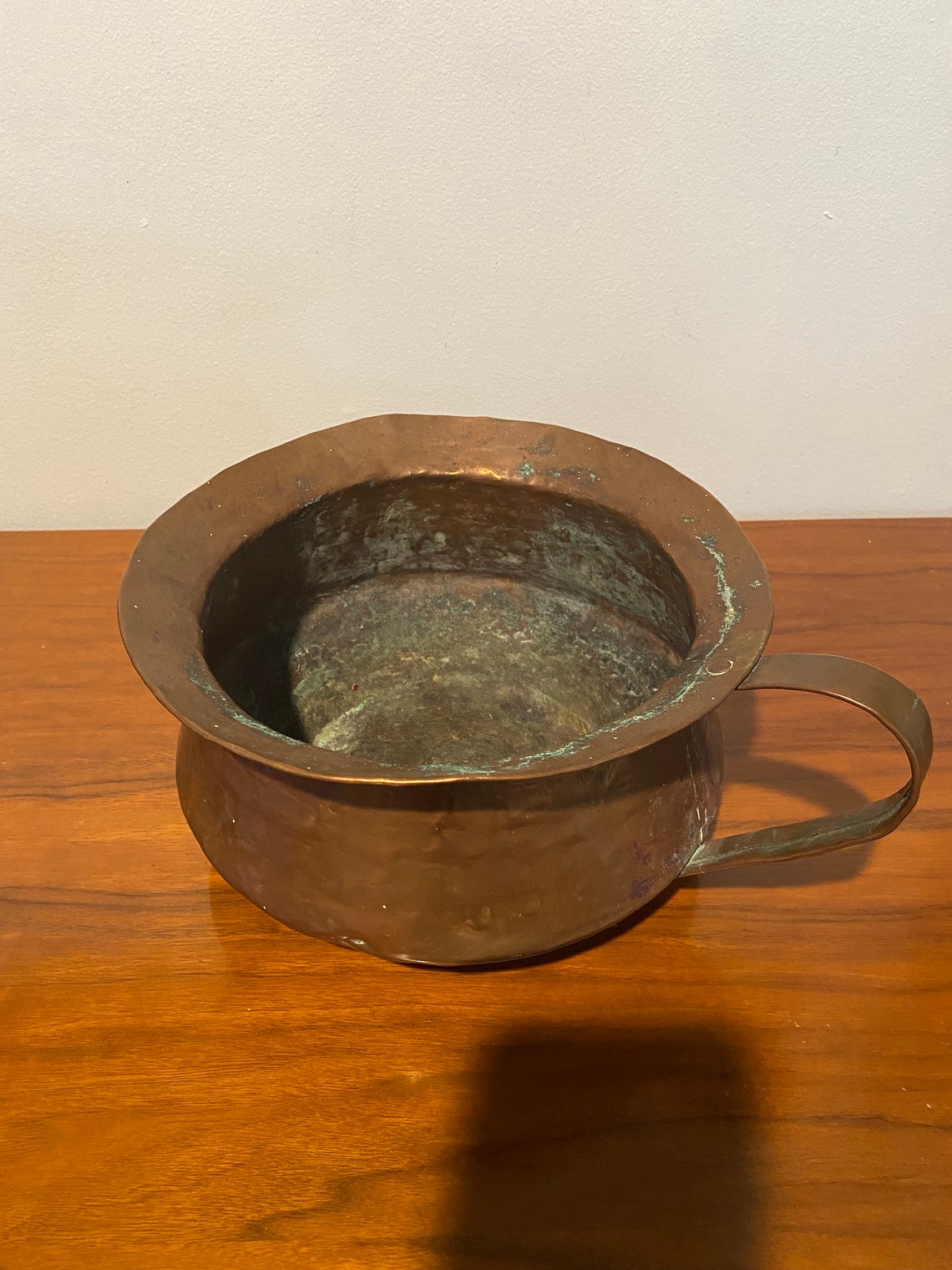 Antique Dovetailed Copper Chamber Pot Hand-wrought - Etsy