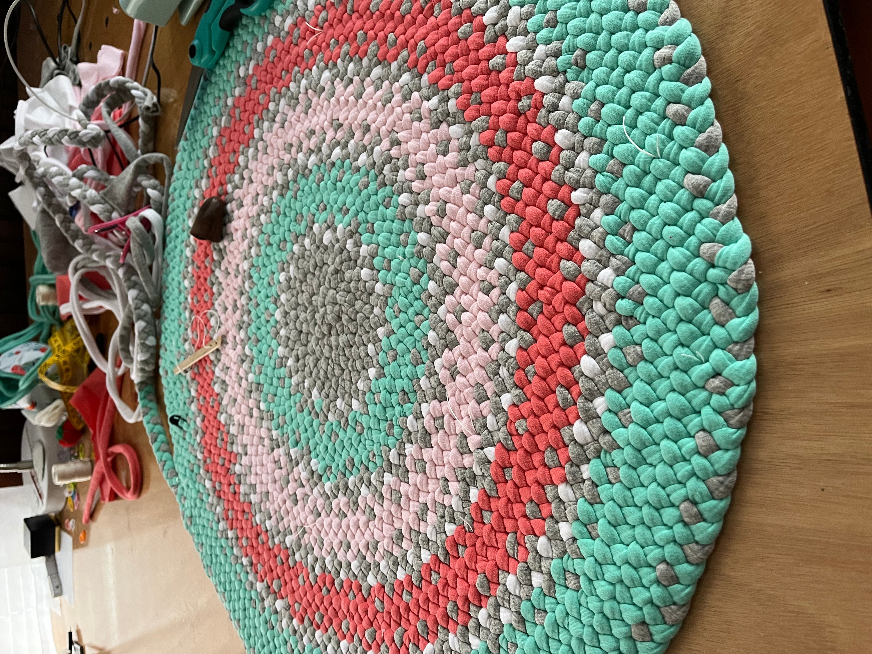 Braided Rug 36" up to and Including 60". I Can Create a Custom Rug in ...