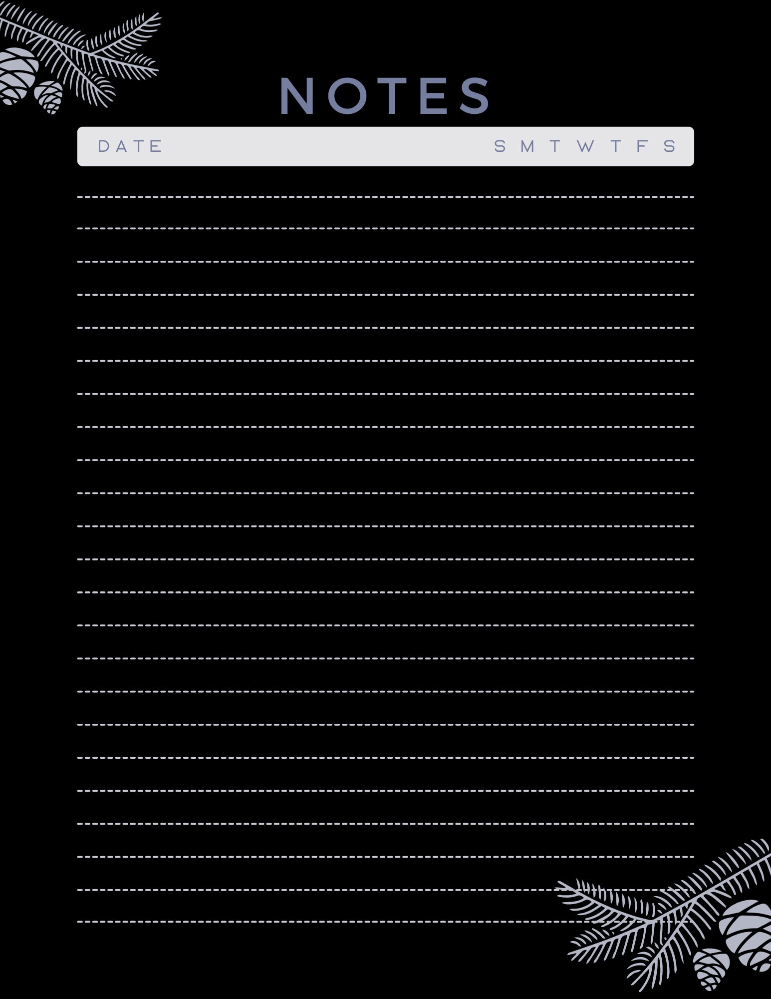 2023 Dark Mode Digital Planner, 2023 Digital Planner, Dark Mode Dated ...