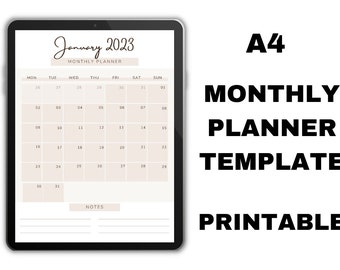 Digital Goodnotes Planner Template, Undated Planner, Planner Pages ...