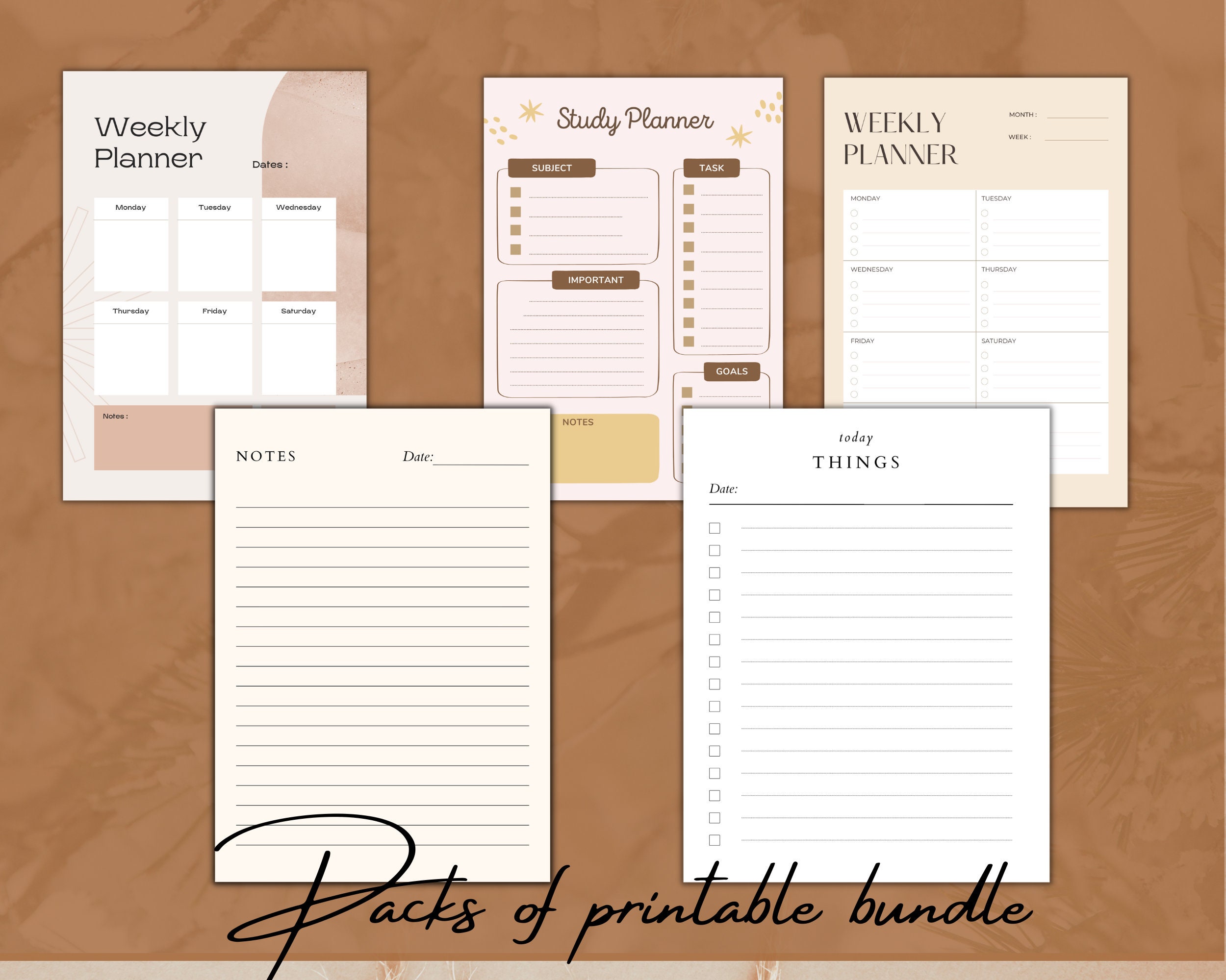 Monthly Planner Goodnotes Template, Undated Monthly Planner, Monthly ...