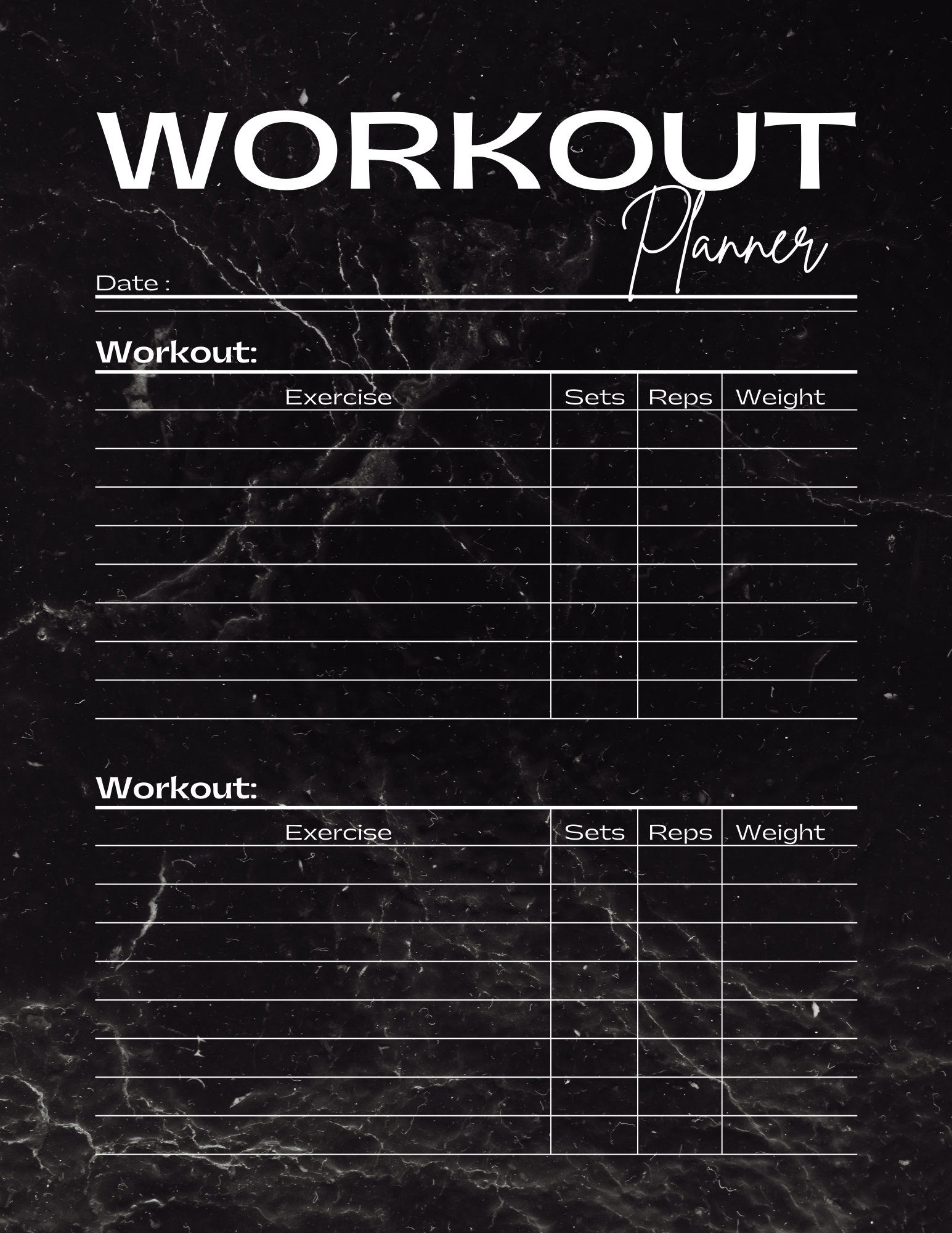 2023 Dark Mode Digital Planner, 2023 Digital Planner, Dark Mode Dated ...