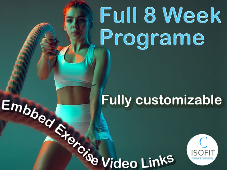 8 Week Muscle Tone Workout for Every Age and Gender, Workout Program ...