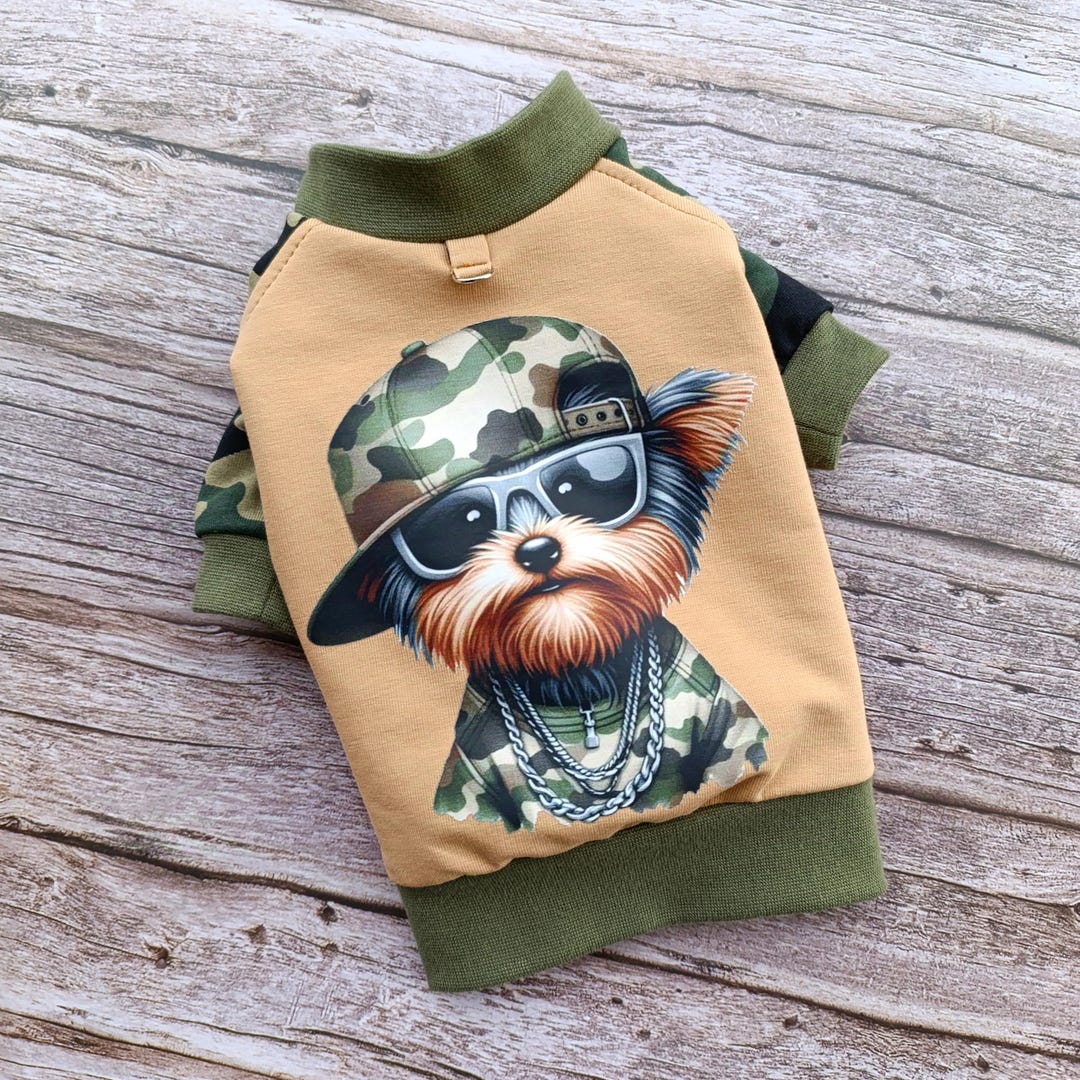 Custom Dog Sweater Cute Yorkie Clothes Handmade Designer Dog Clothes ...