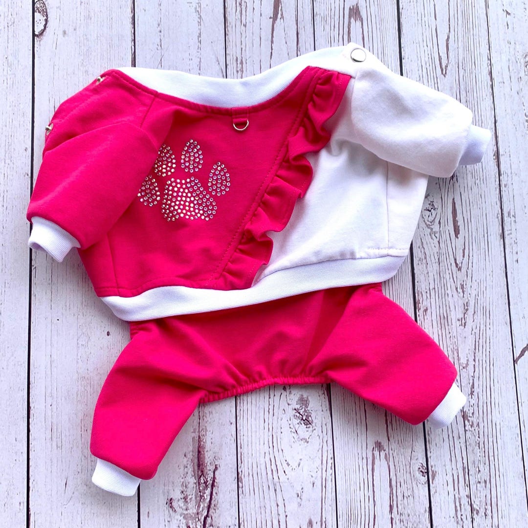 Dog Jumpsuit Cute Puppy Clothes Outfit for Small Dog Clothes Girl ...