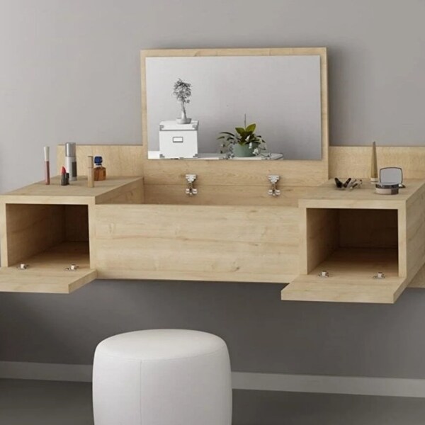 Floating Makeup Vanity - Etsy