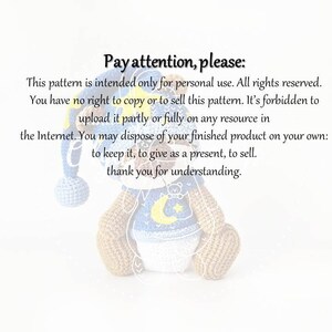 Crochet Pattern Pyjamas Sleepwear Clothes for 18cm Toy / AMIGURUMI PDF ...
