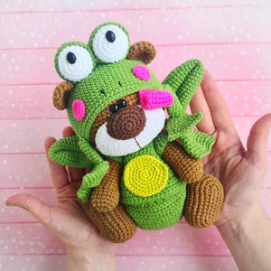 Crochet Pattern Frog Clothes for 18cm Toy / AMIGURUMI PDF Tutorial - Etsy