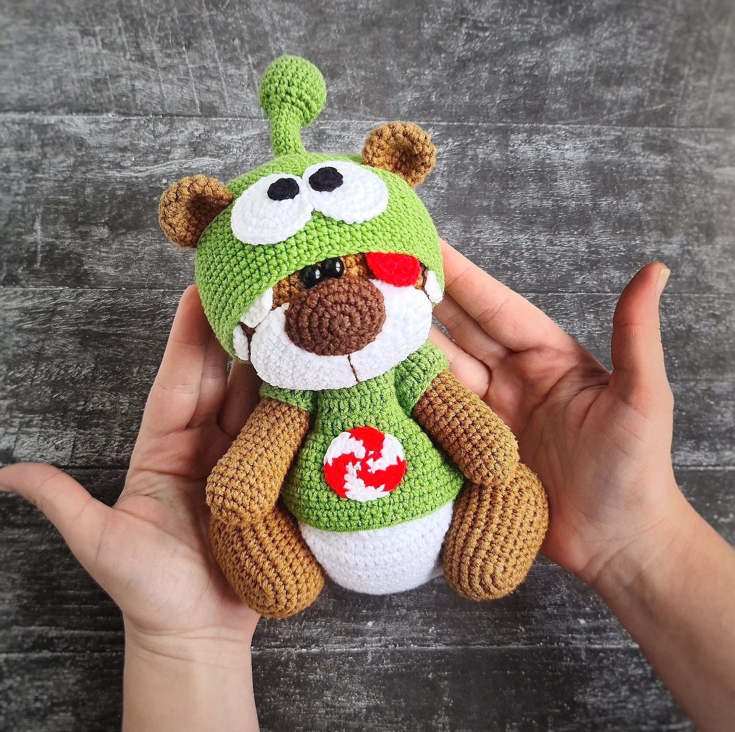 Crochet Pattern Green Frog Rope Clothes for 18cm Toy / - Etsy