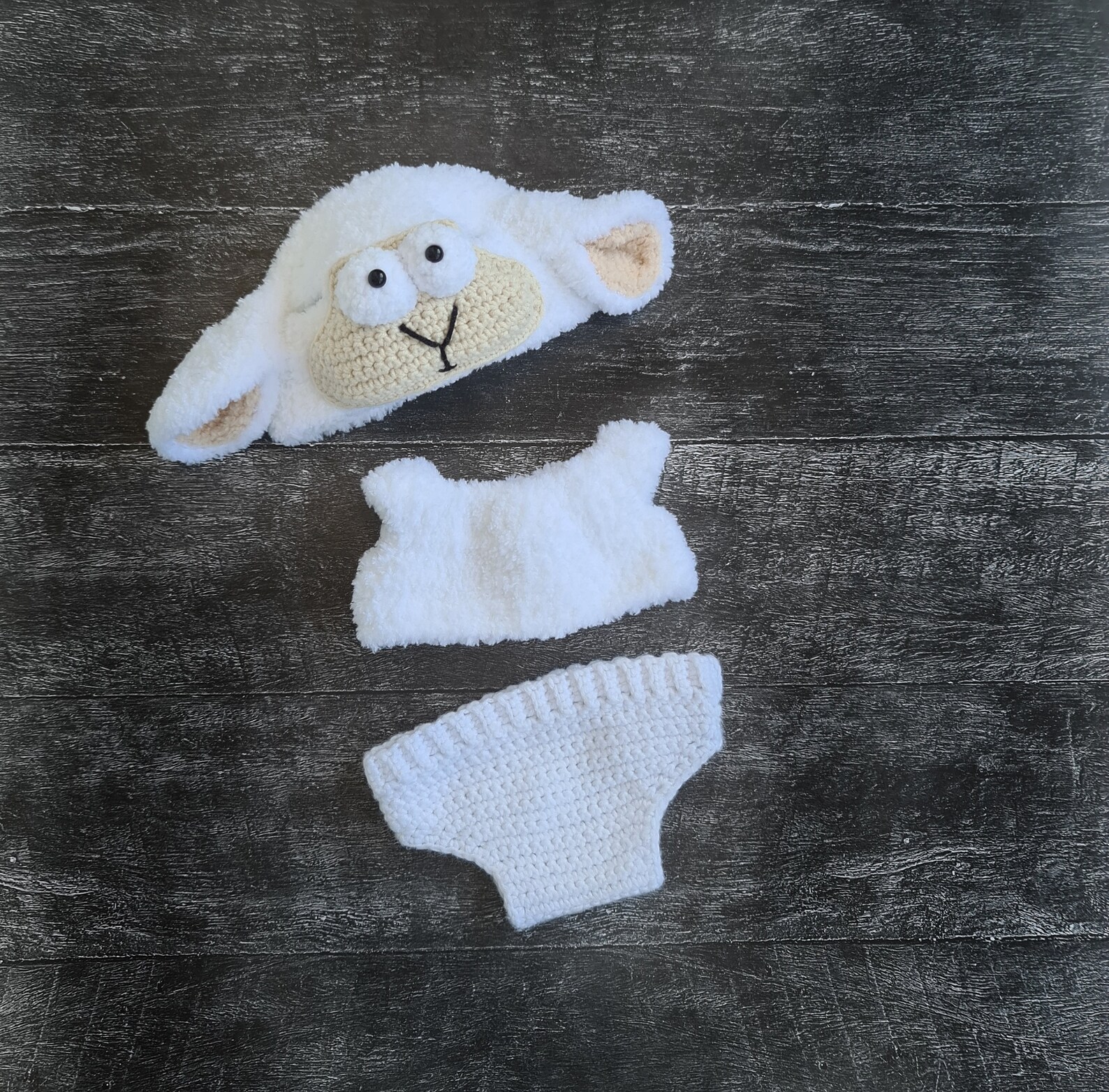 Crochet Pattern Lamb Clothes for 18cm Toy / AMIGURUMI PDF - Etsy UK