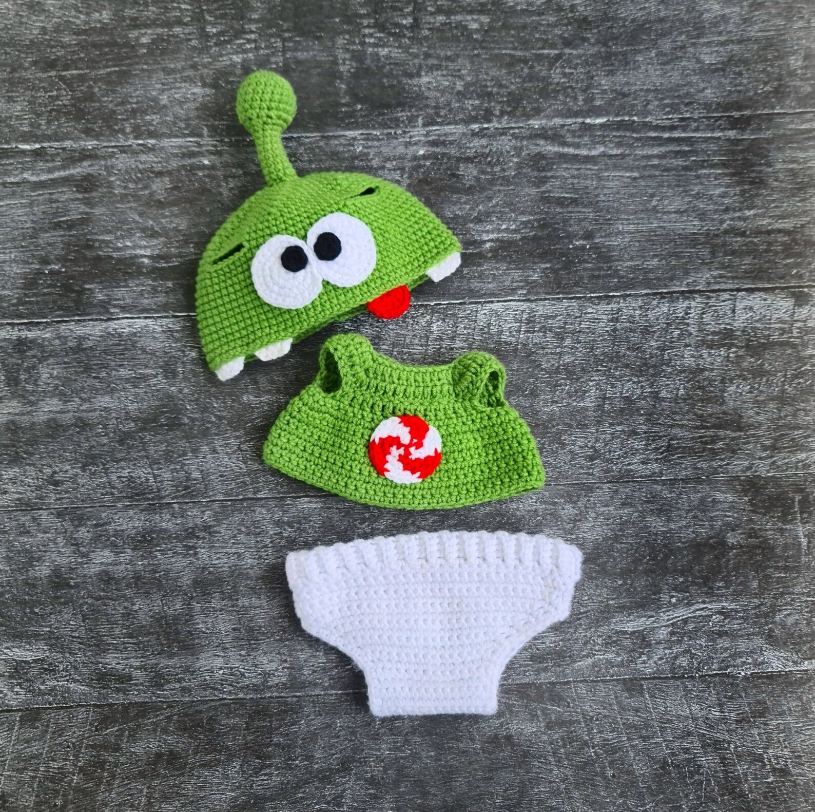 Crochet Pattern Green Frog Rope Clothes for 18cm Toy / - Etsy