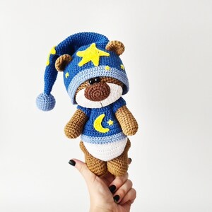 Crochet Pattern Pyjamas Sleepwear Clothes for 18cm Toy / AMIGURUMI PDF ...