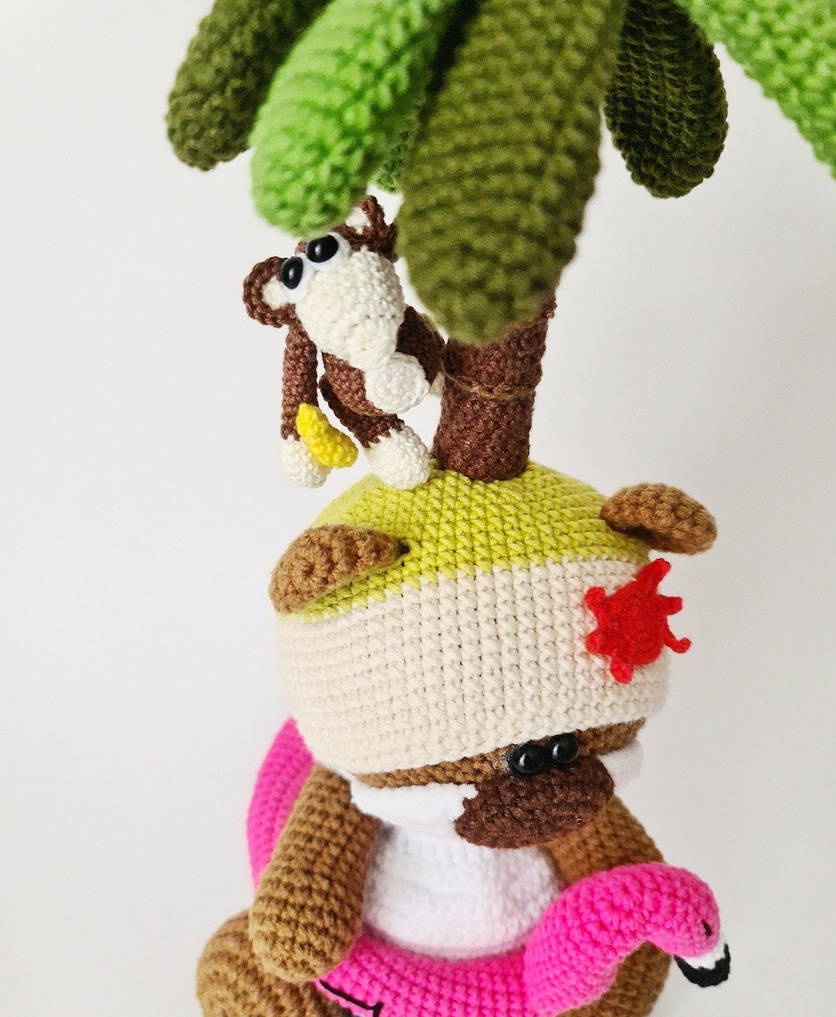 Crochet Pattern Palm Tree Summer Clothes for 18cm Toy / - Etsy UK