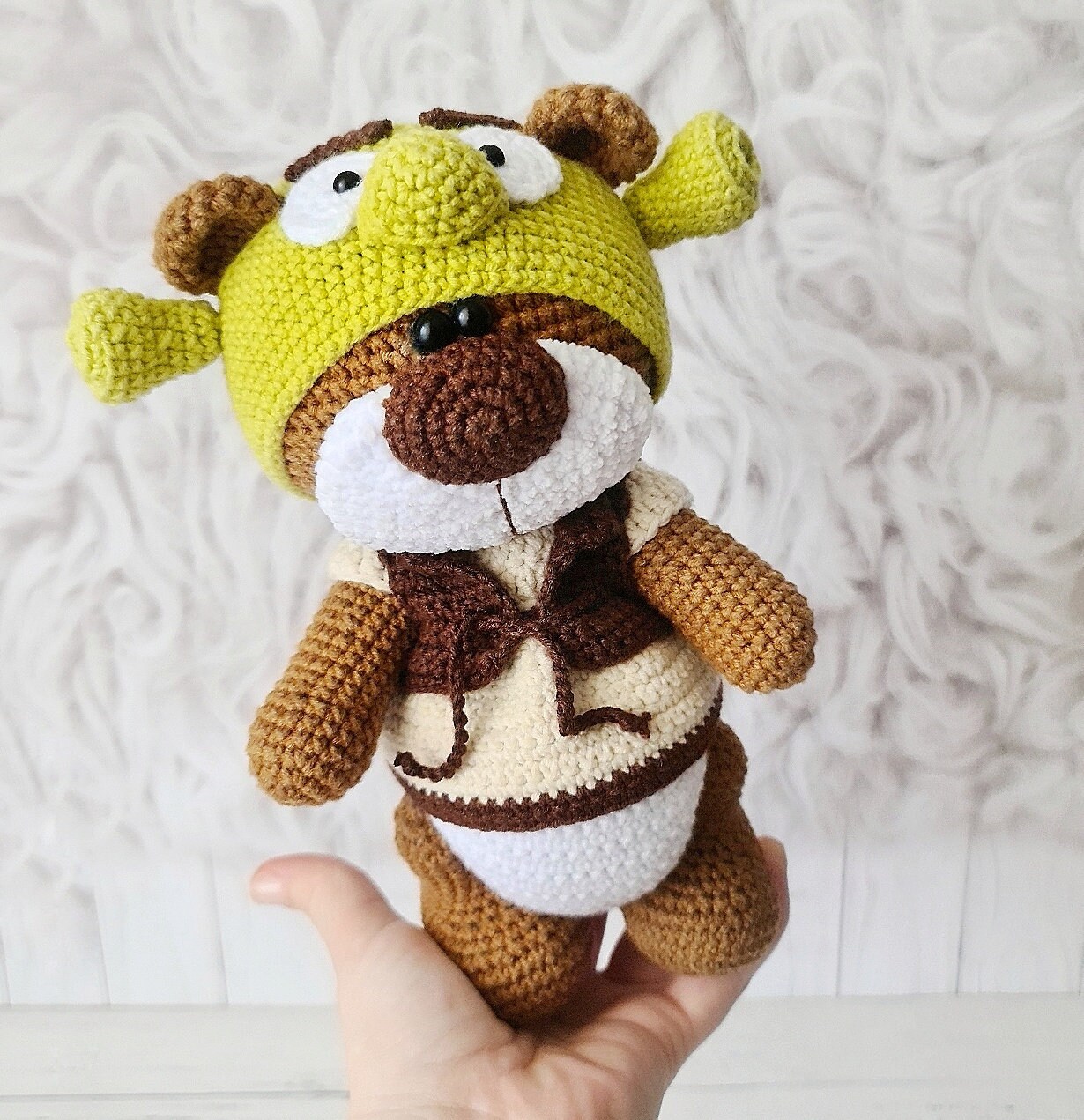 Crochet Pattern Ogre Clothes for 18cm Toy / AMIGURUMI PDF Tutorial - Etsy