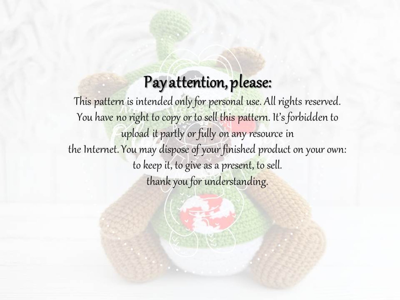 Crochet Pattern Green Frog Rope Clothes for 18cm Toy / - Etsy