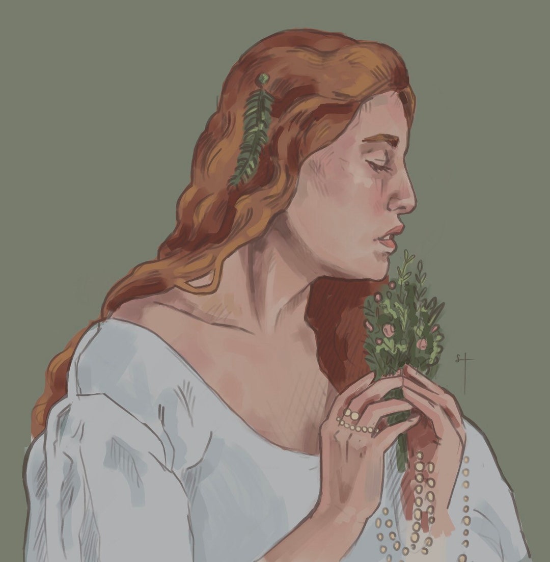Custom Digital Illustration, Dnd OC Portrait, Fantasy Character OC ...