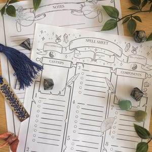 Dnd 5e Monk Character Sheet - Printable Download for Dungeons and ...