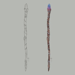 Custom Fantasy Sword | Fantasy Prop | Magical Item | D&D OC ...