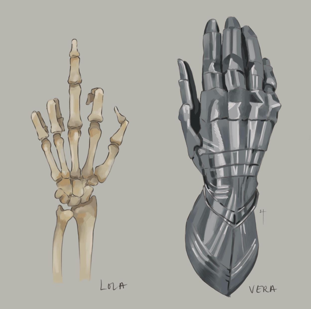 Custom Fantasy Character D&D OC | Hand Portrait Lineup | OC ...