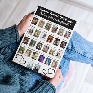 A-Z Alphabet Dating Digital Planner Tracker Picture-perfect ABC Date ...