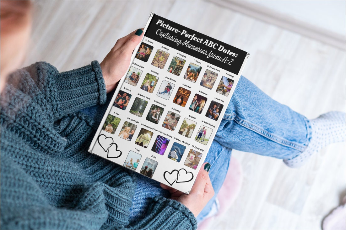 A-Z Alphabet Dating Digital Planner Tracker Picture-perfect ABC Date ...
