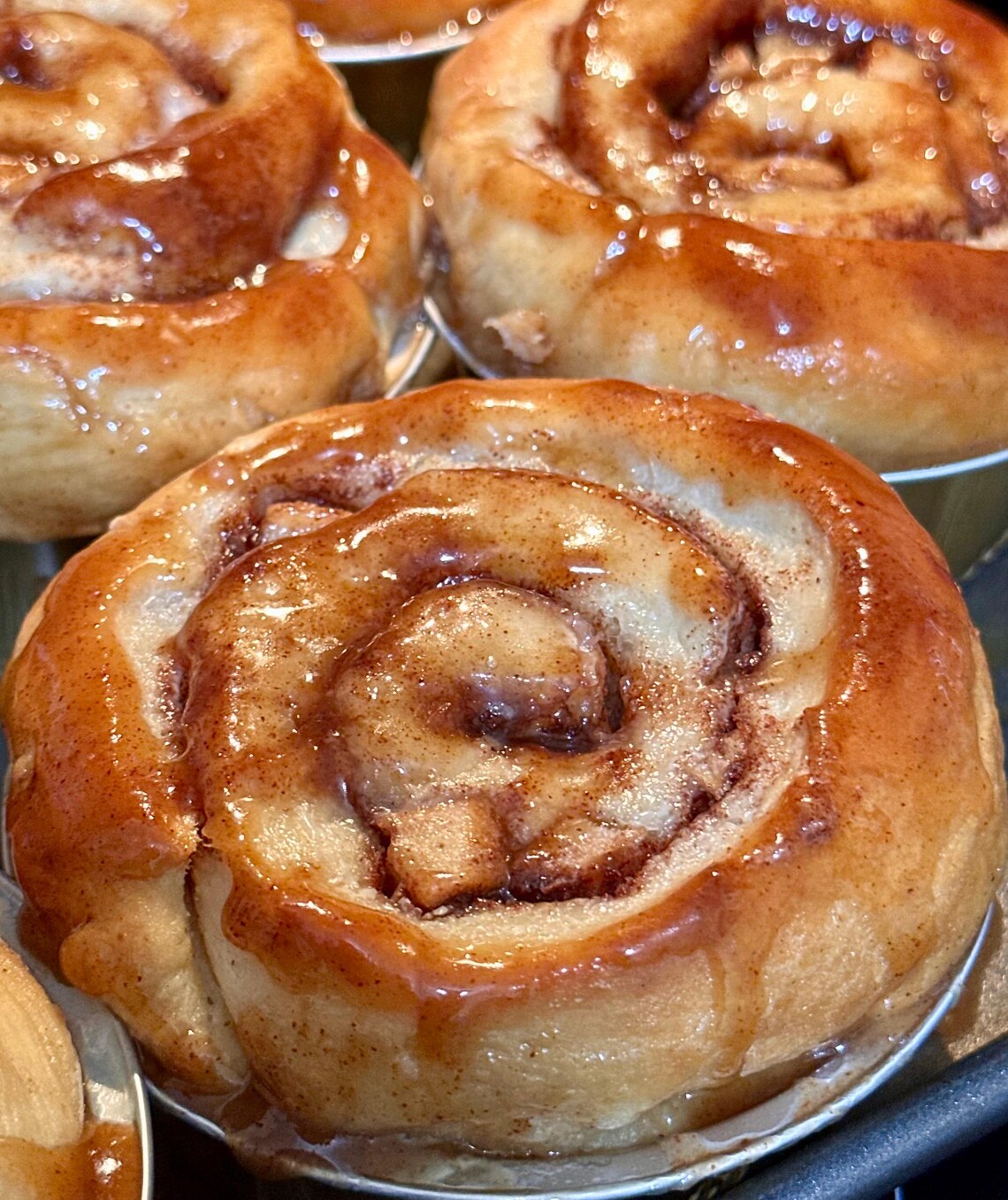 Apple Cinnamon Rolls | Caramel Apple Rolls | Fruit Rolls | Apple Bread ...