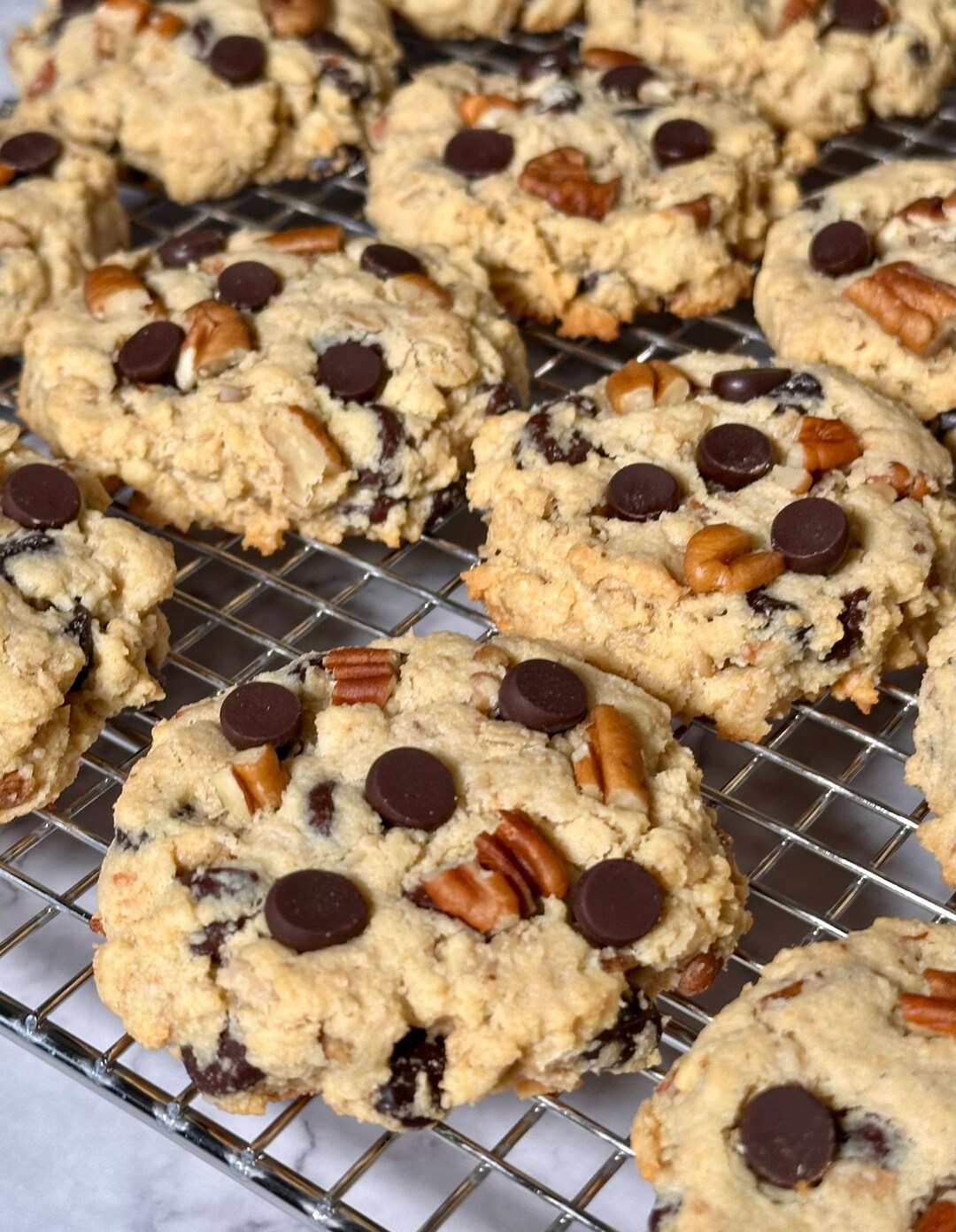 Sugar Free Cowboy Cookies | Sugar Free Loaded Cookie | Gluten Free ...