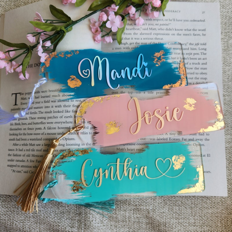 Custom Bookmarks - Etsy