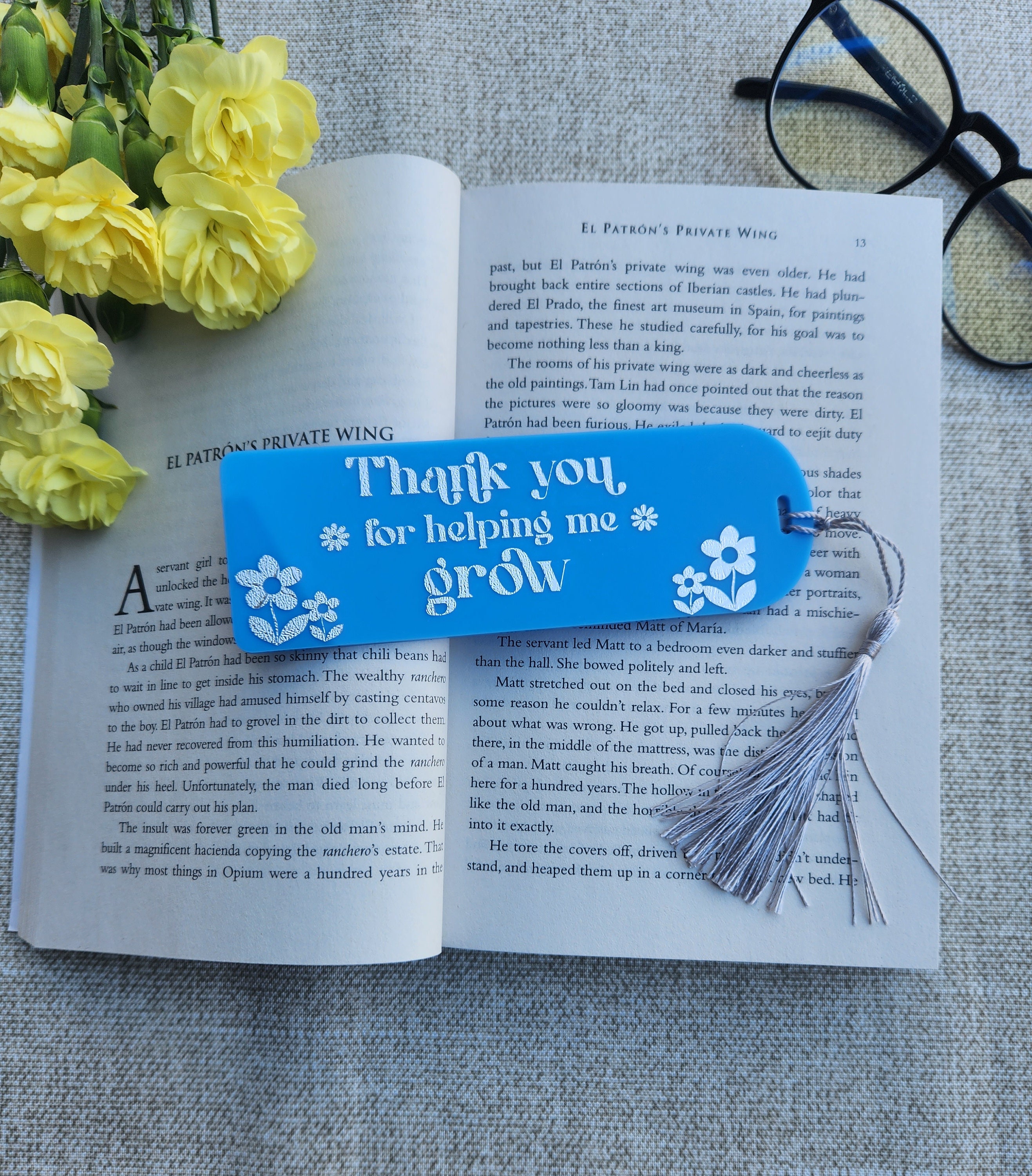 Personalized Teacher Bookmark Gift Acrylic Book Mark - Etsy