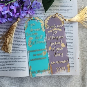 Personalized Graduation Bookmark Gift , Acrylic Bookmark, Gift From ...