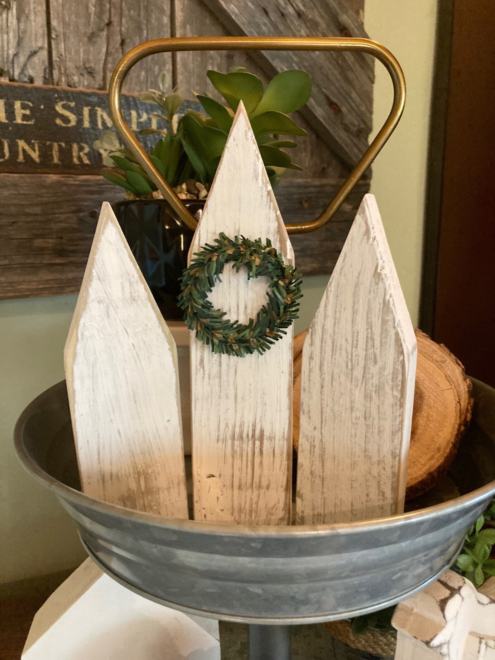 3 Pc. Set of Farmhouse Tray Decor - Etsy