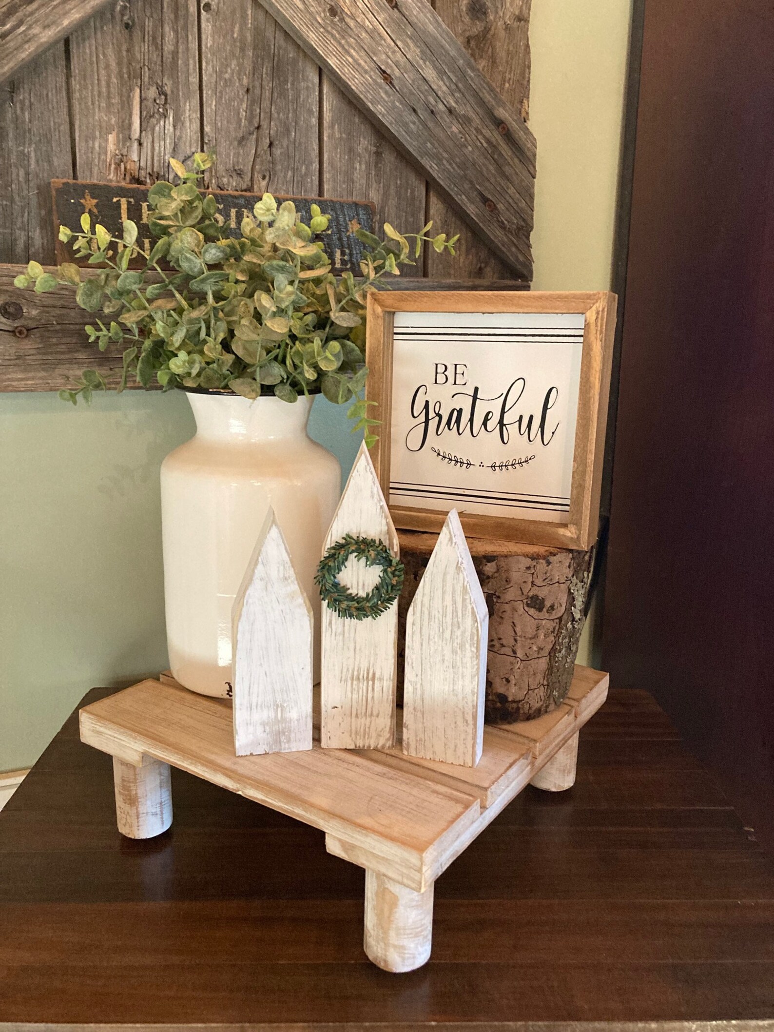 3 Pc. Set of Farmhouse Tray Decor - Etsy