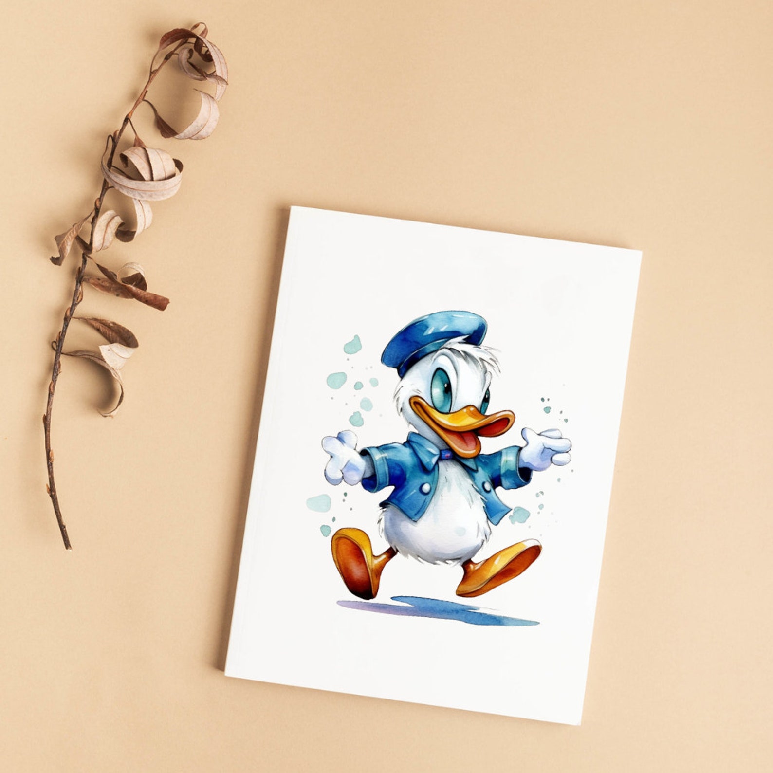 Donald Duck Clipart, Donald Watercolor, Watercolor Donald, Donald Duck ...