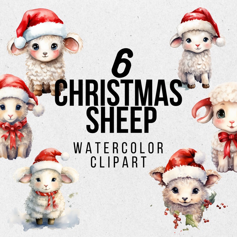 Christmas Sheep - Etsy