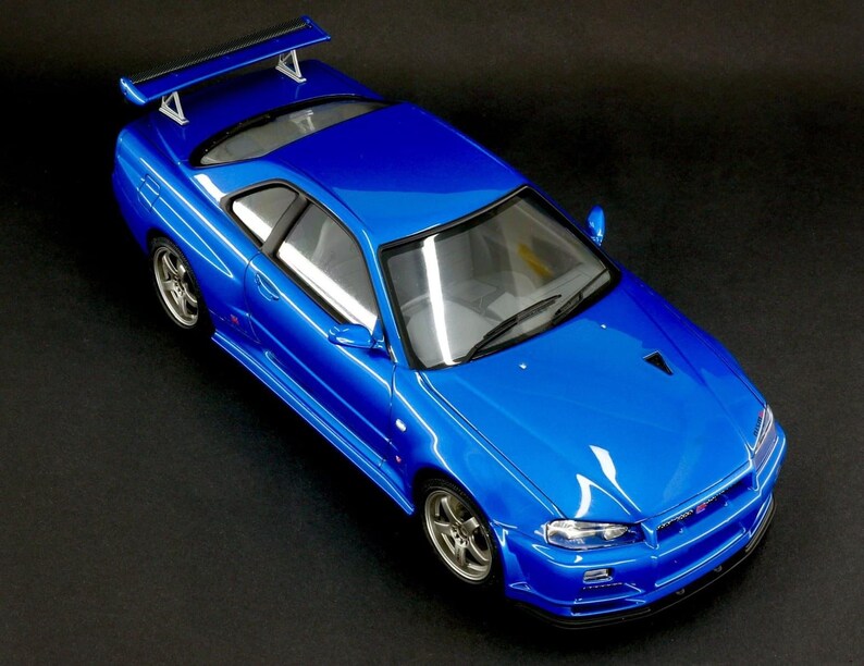 Tamiya 24258 1/24 Nissan Skyline GT-R V-spec II Built Model - Etsy UK